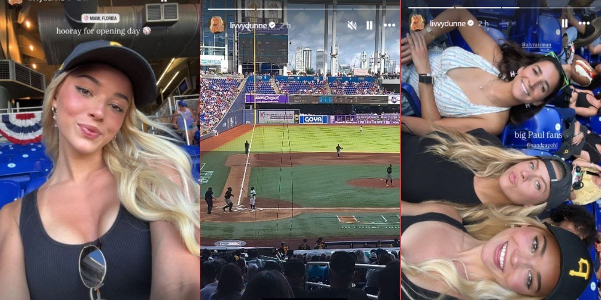 Paul Skenes and Aly Raisman's link up picture receives a 5 word praise from Olivia Dunne