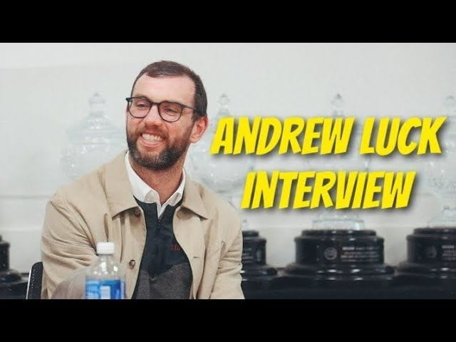 "There's a quarterback history here": $40M Andrew Luck looks back at ...