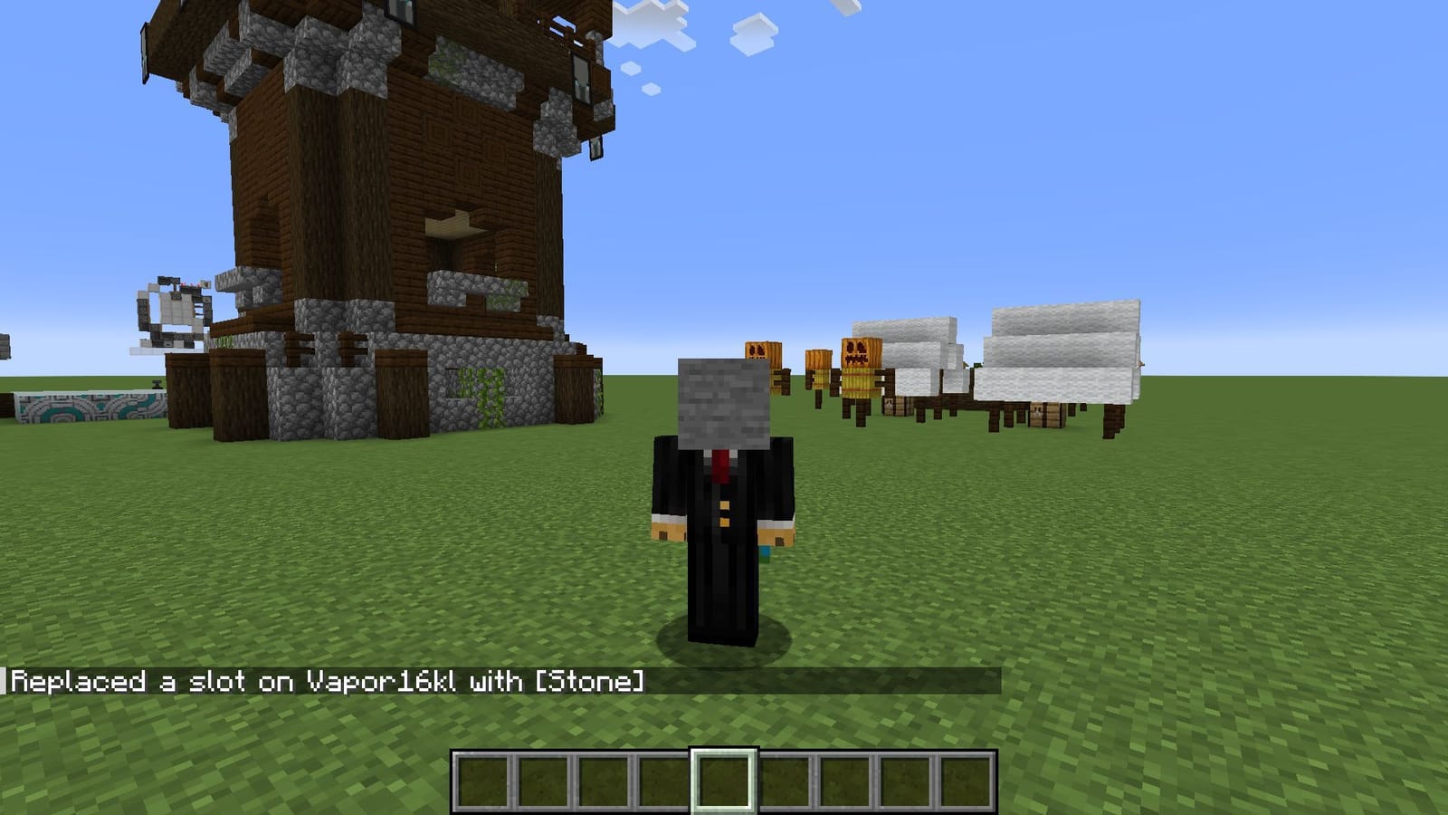 How to use any item as headgear in Minecraft