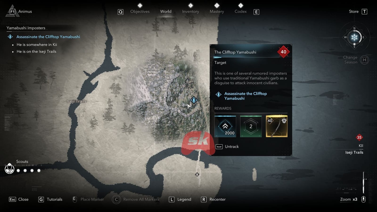 Assassin's Creed Shadows: How to beat Clifftop (Yamabushi)