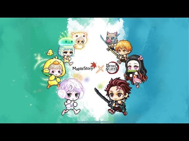 Epic MapleStory x Demon Slayer: Kimetsu no Yaiba crossover available ...