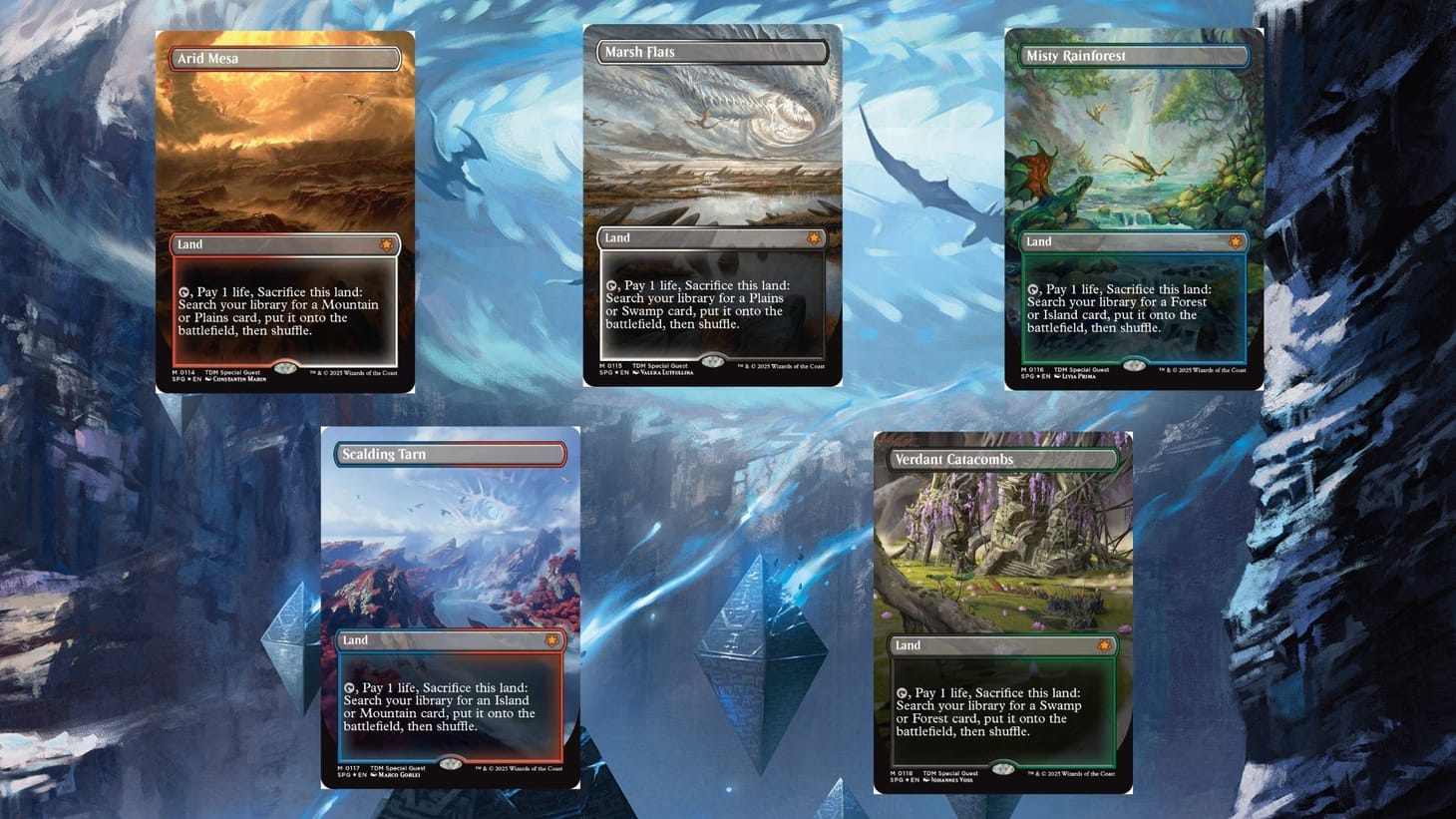 MTG Tarkir Dragonstorm brings back enemy Fetch Lands and Ultimatums as ...