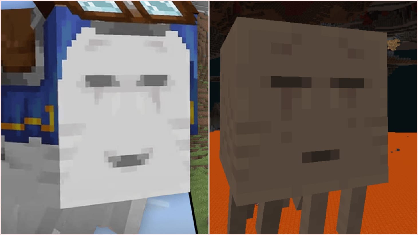 Happy ghast vs regular ghast: How different are the two Minecraft mobs?