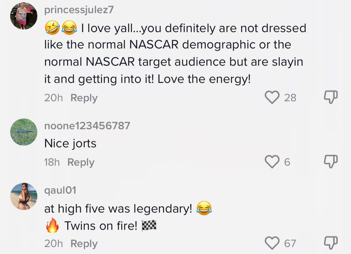 "Cavinder Curse Takes on NASCAR": College hoops fans react as Haley ...