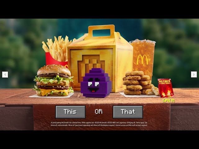 A Minecraft Movie meal by McDonald's: All you need to know