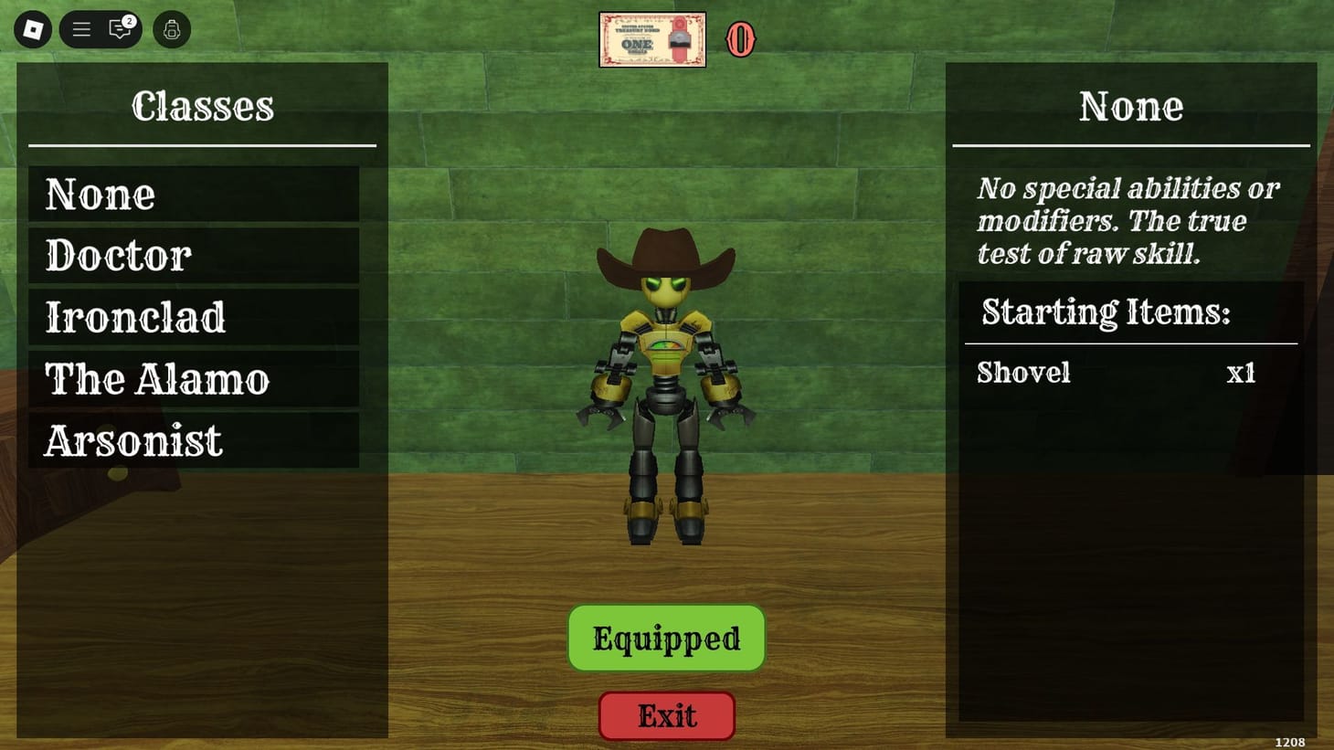 Dead Rails Class guide