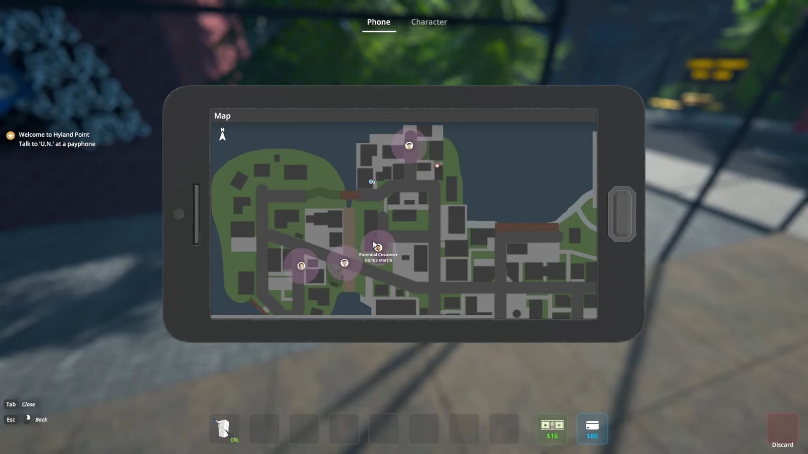 All customer locations and character IDs in Schedule 1