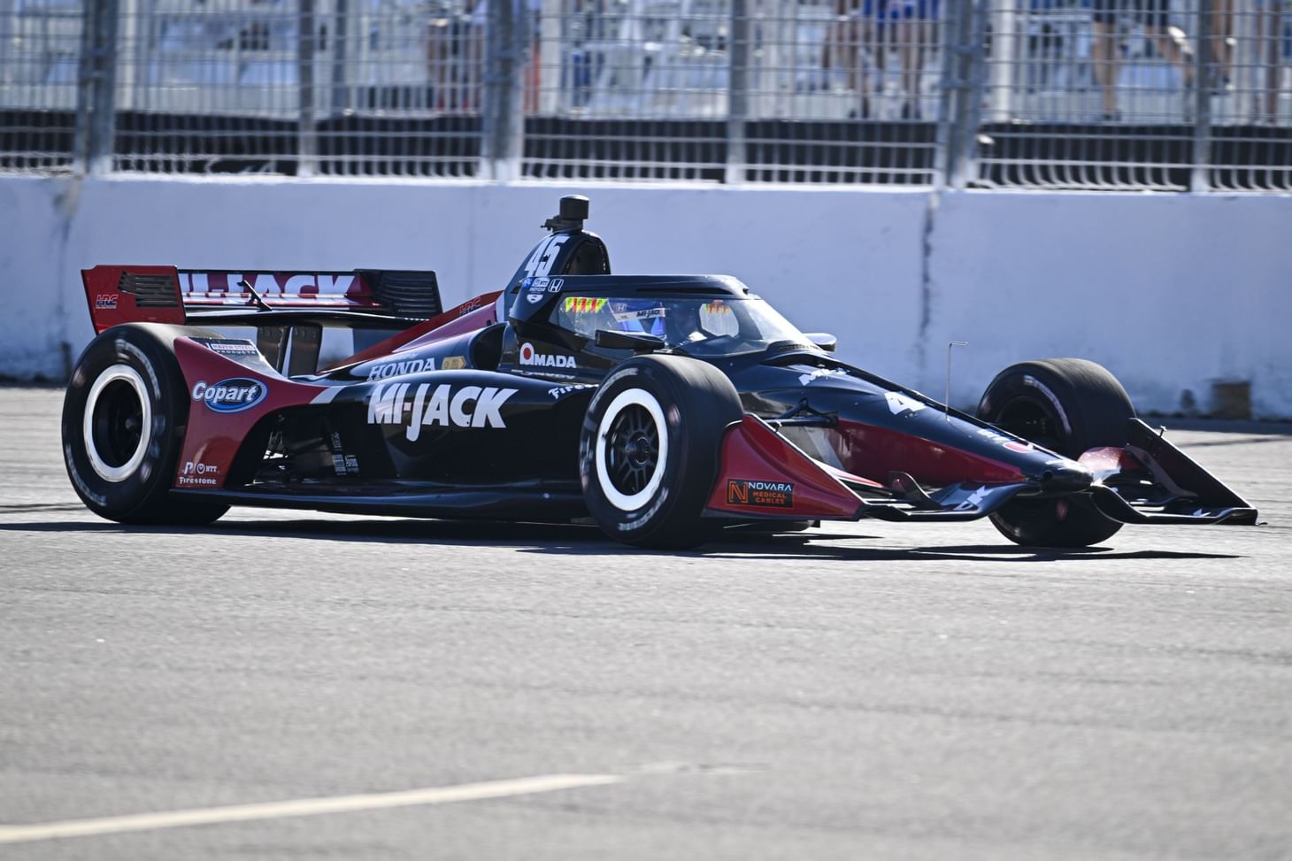 Rookie Louis Foster experiences his first IndyCar blues with unusual ...