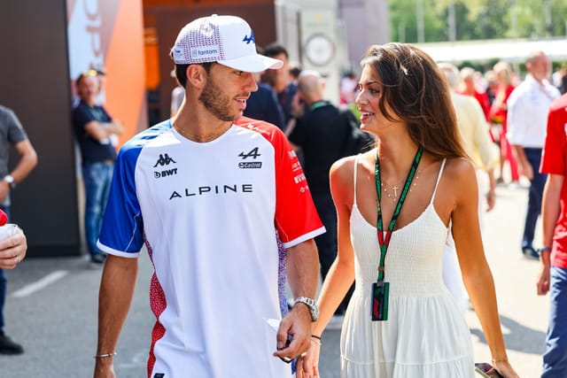 Pierre Gasly reacts to girlfriend Kika Gomes' adorable post on Instagram