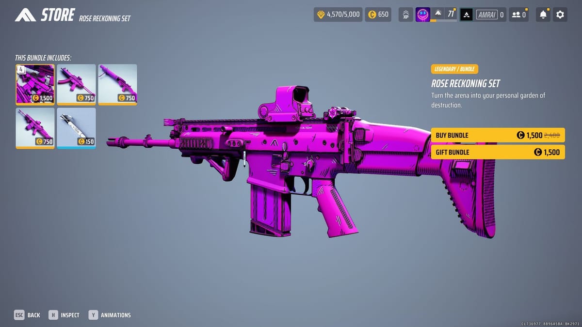 All bundles in The Finals Season 6: Everything we know