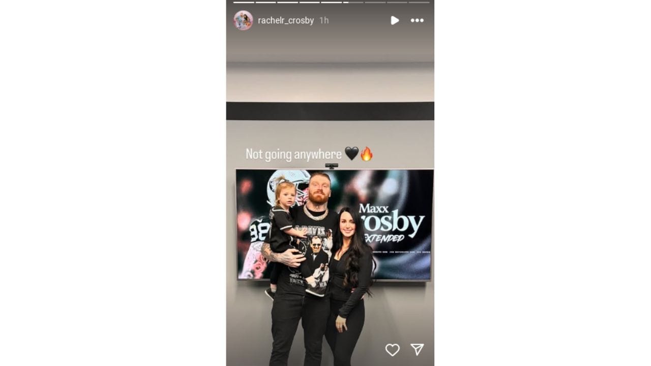 Maxx Crosby’s wife Rachel sends 3-word message as Raiders sign DE to ...