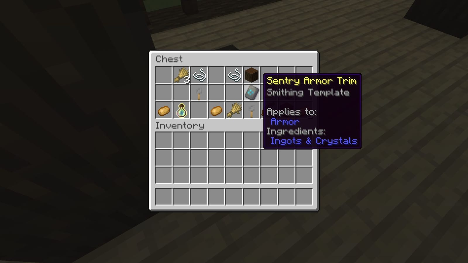 How to get Sentry armor trim in Minecraft