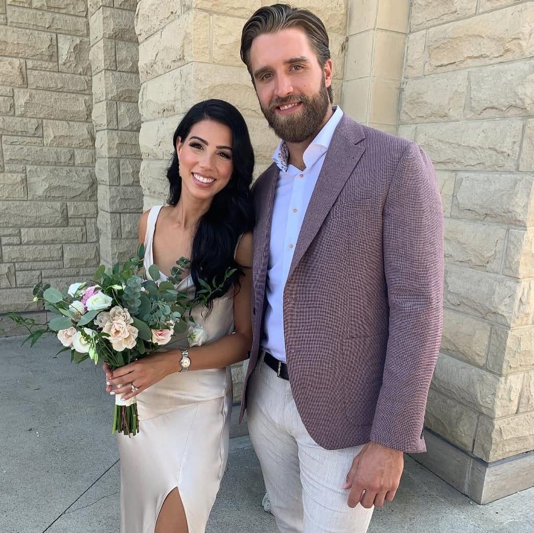 Who is Aaron Ekblad's wife, Dayna Mastronardi?