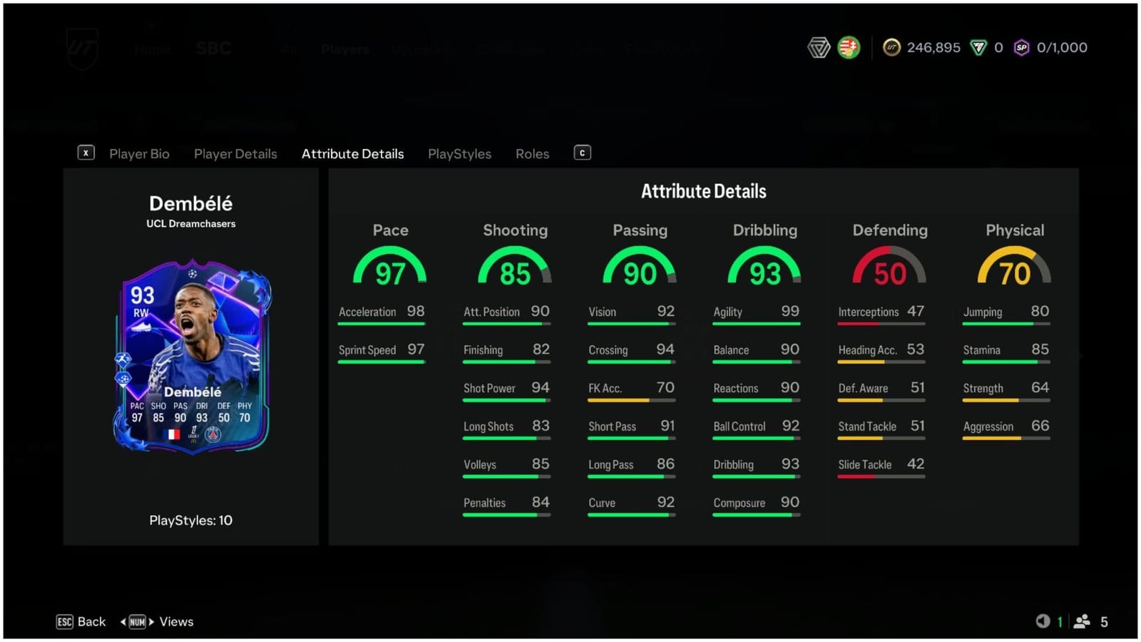EA FC 25 Ousmane Dembele Dreamchasers SBC: All tasks and cheapest solutions