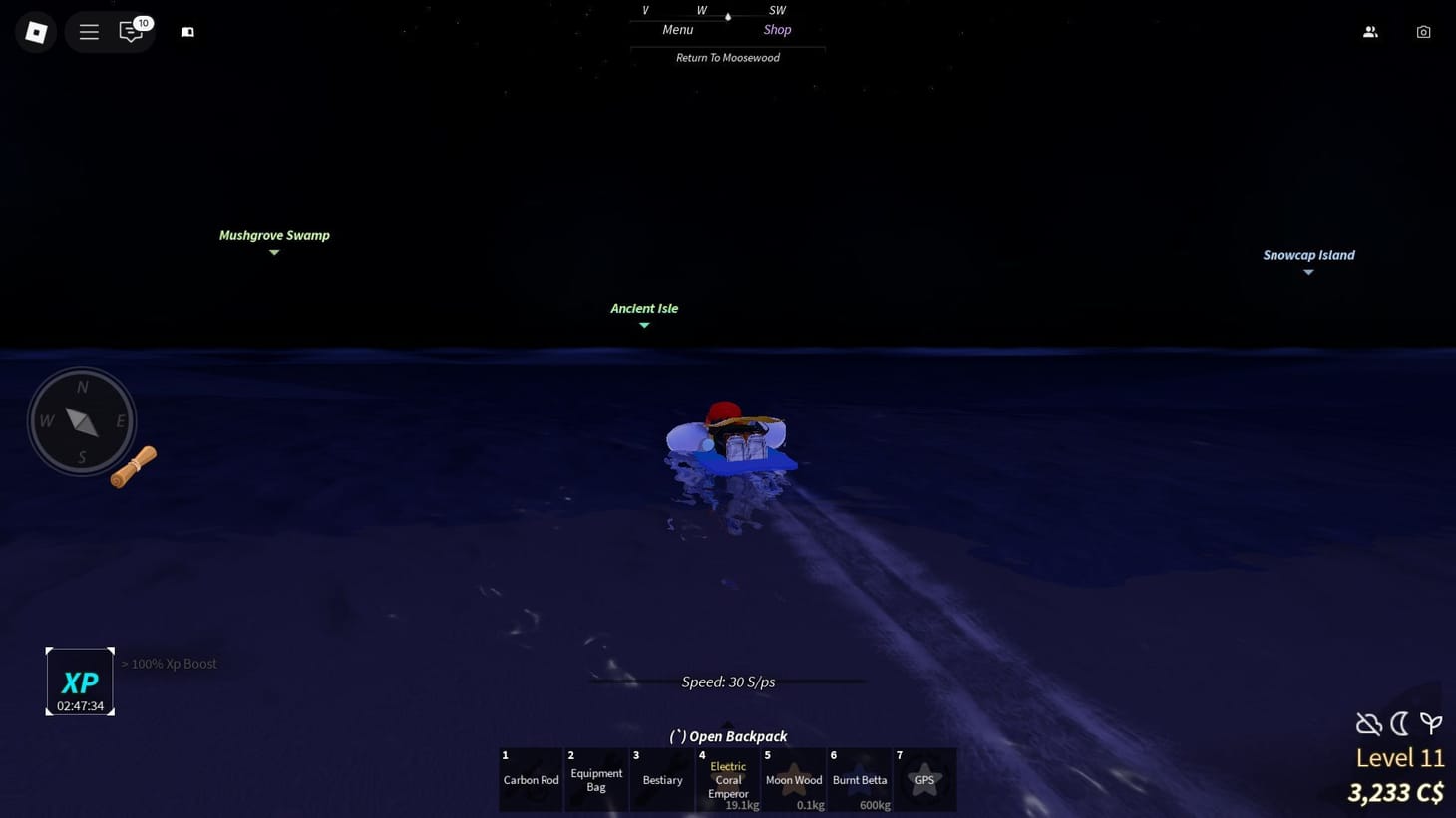 How to unlock Voyager Rod in Fisch