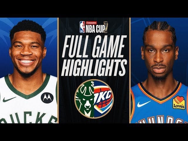 Oklahoma City Thunder: Oklahoma City Thunder vs Milwaukee Bucks ...