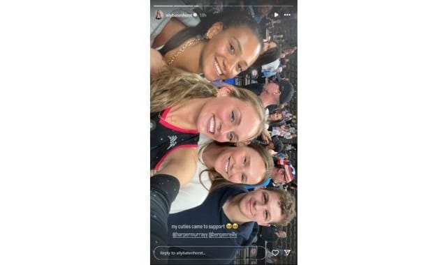 Former Nebraska Volleyball player Ally Batenhorst gives 5-word reaction ...