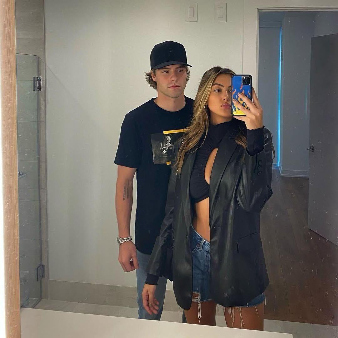 Who is Brandon Hagel's girlfriend, Gabby Dini?
