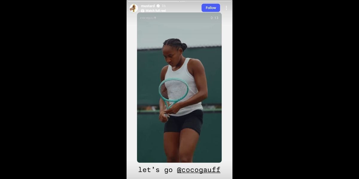 Coco Gauff draws 2-word reaction from $20,000,000-worth DJ Mustard as ...