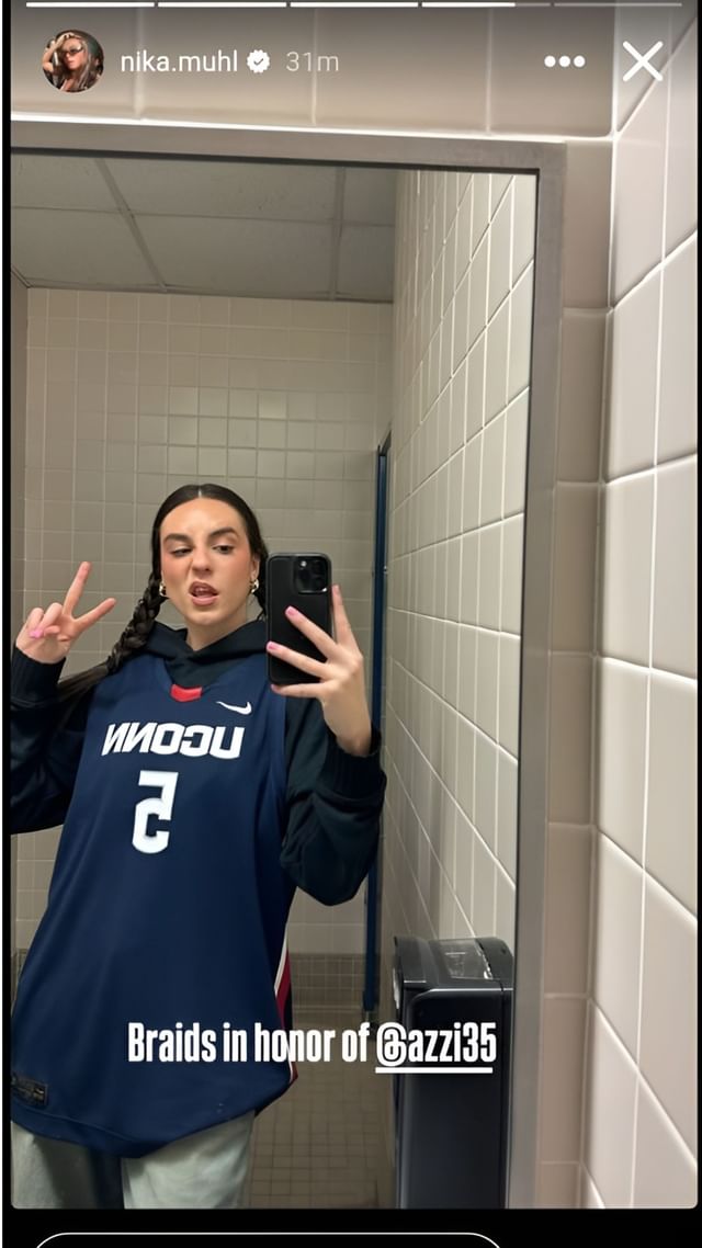 Nika Muhl honors Azzi Fudd in special fashion as Storm guard reunites ...