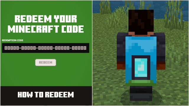 How to redeem A Minecraft Movie capes