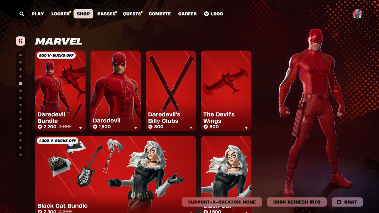 How to get the Daredevil skin in Fortnite