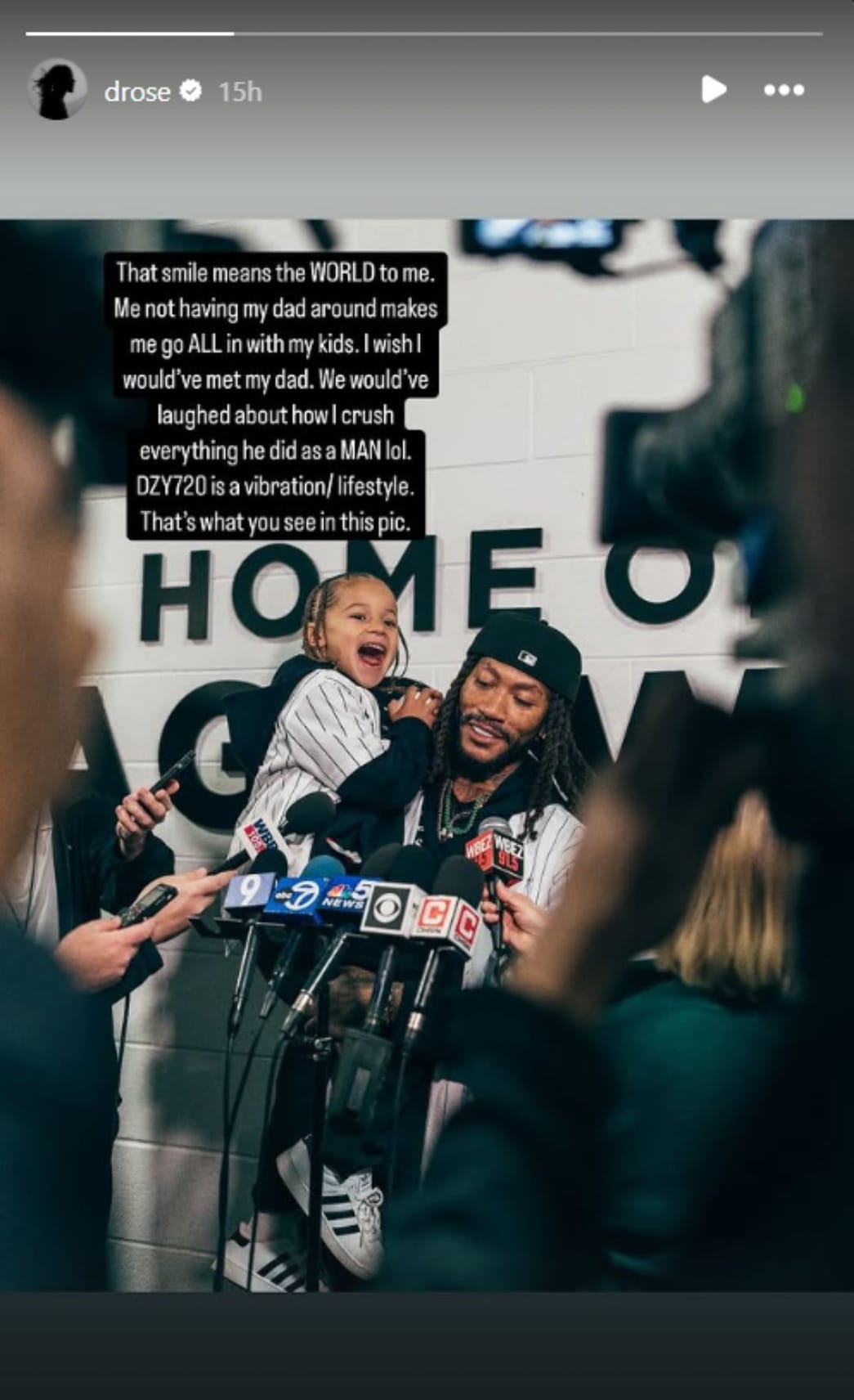 "I wish I would've met my dad": Derrick Rose gets emotional as he makes ...