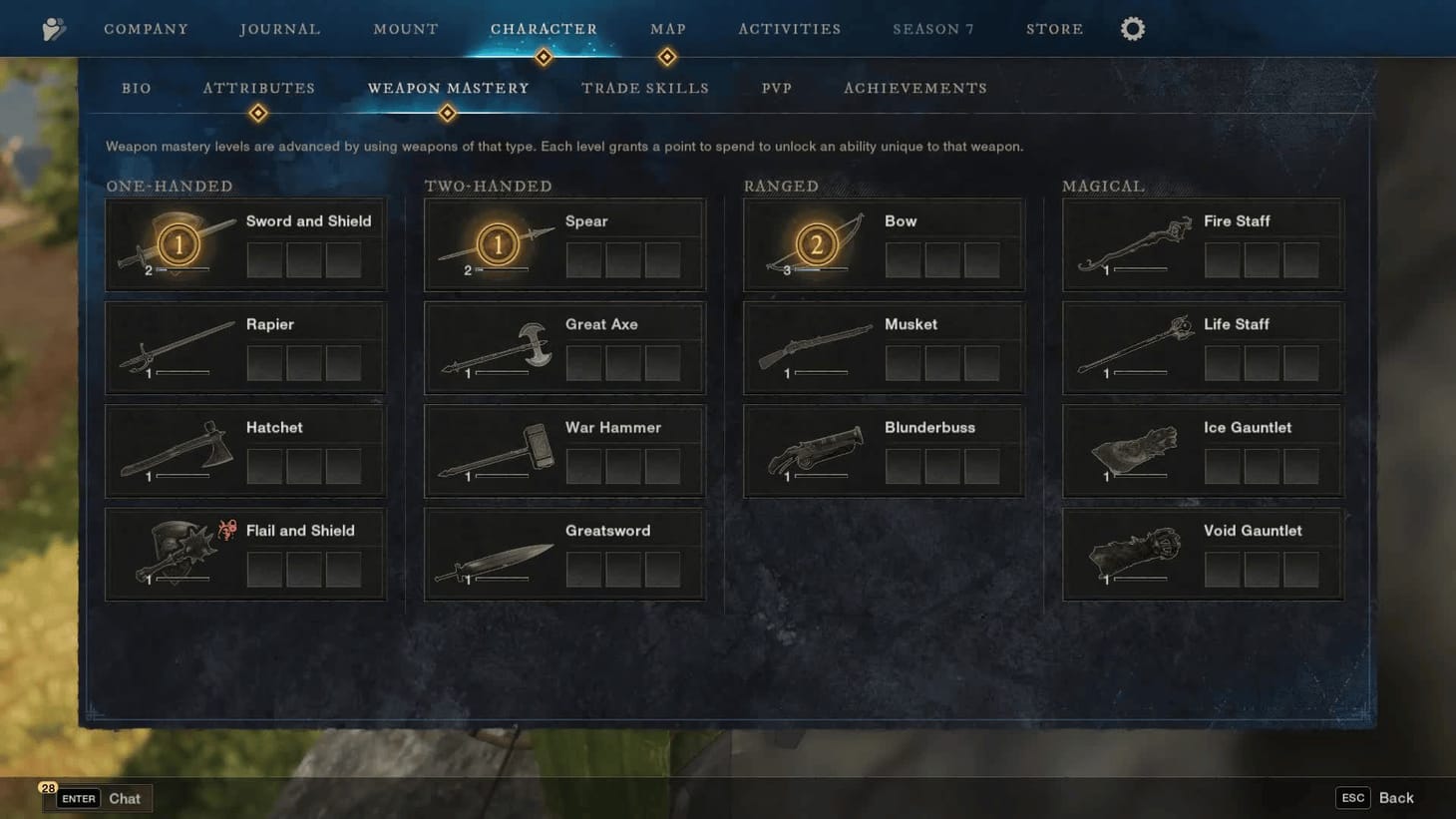 Best leveling build in New World Aeternum - Weapon combo, skills, and tips