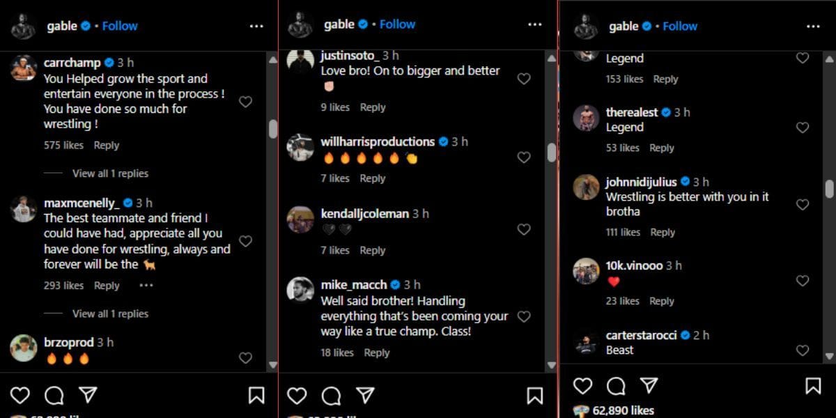Carter Starocci drops 1-word reaction to Gable Steveson's emotional ...