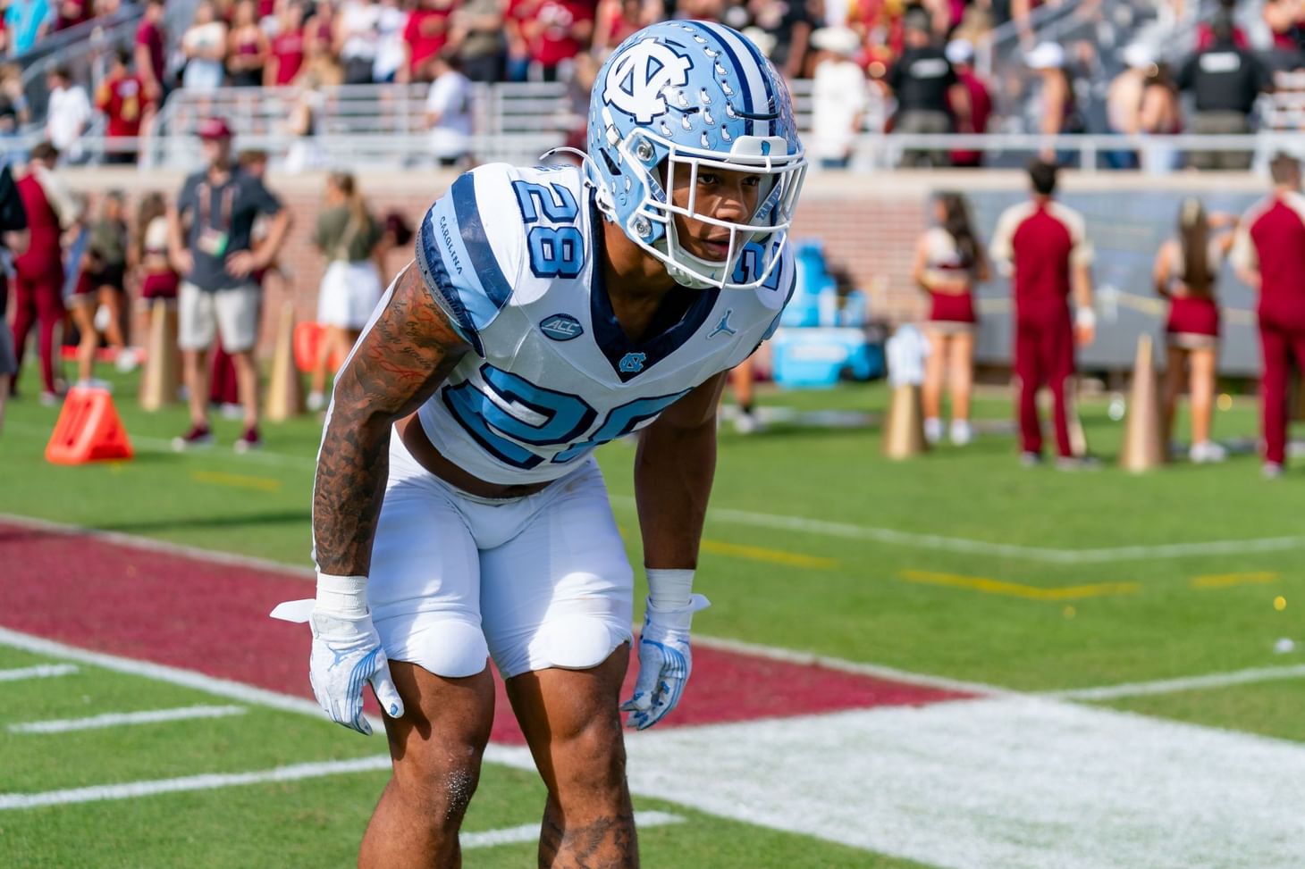 Omarion Hampton vs. Saquon Barkley 40 time: Which RB comes out on top?