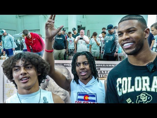 Coach Prime's son Shilo Sanders inspires next generation with heartfelt ...