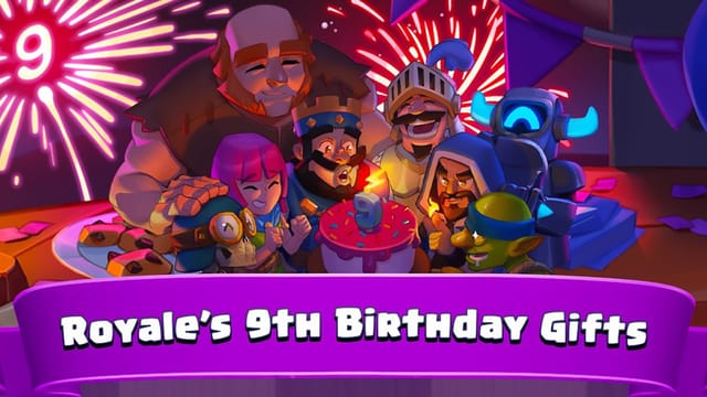 Royale's Birthday Gifts in Clash Royale: All rewards and other details ...