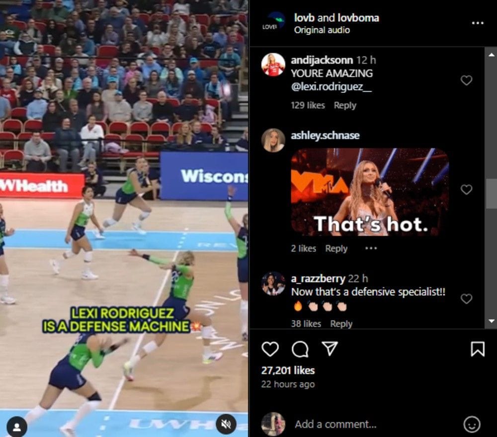 Nebraska Volleyball's Andi Jackson drops two-word reaction to former ...