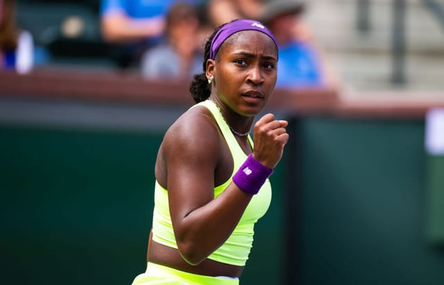 Coco Gauff makes fashion statement in custom yellow Miu Miu gown and ...