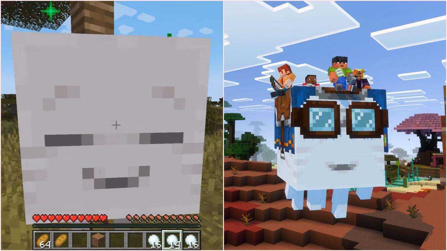 Minecraft ghasts are getting an update after five years