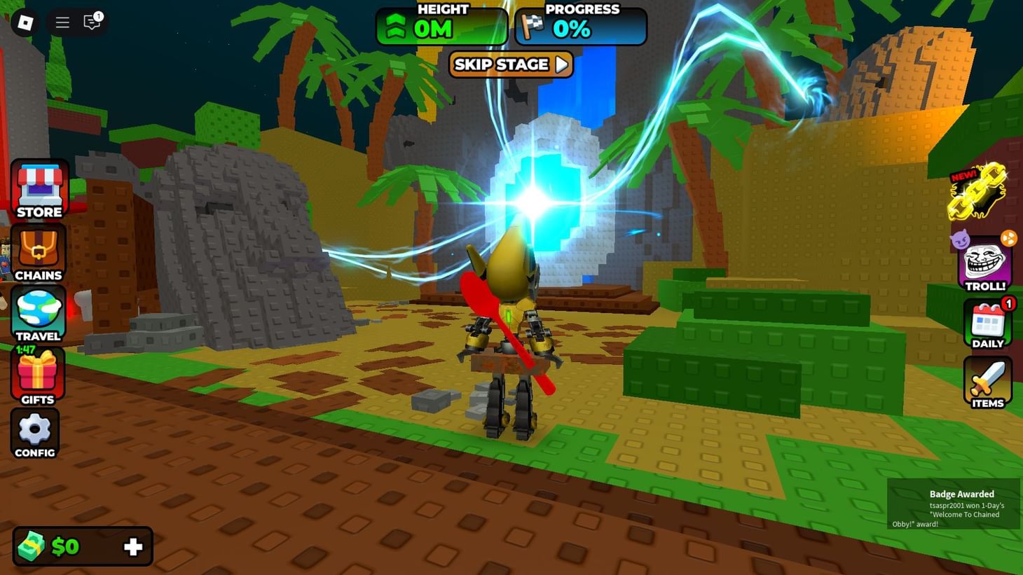 Chained - Roblox The Hunt: Mega Edition