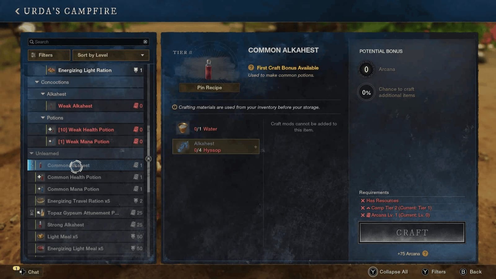 All crafting skills in New World Aeternum, and how to level them up fast