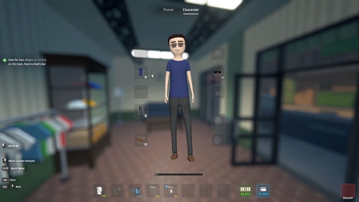 How to change clothes in Schedule 1