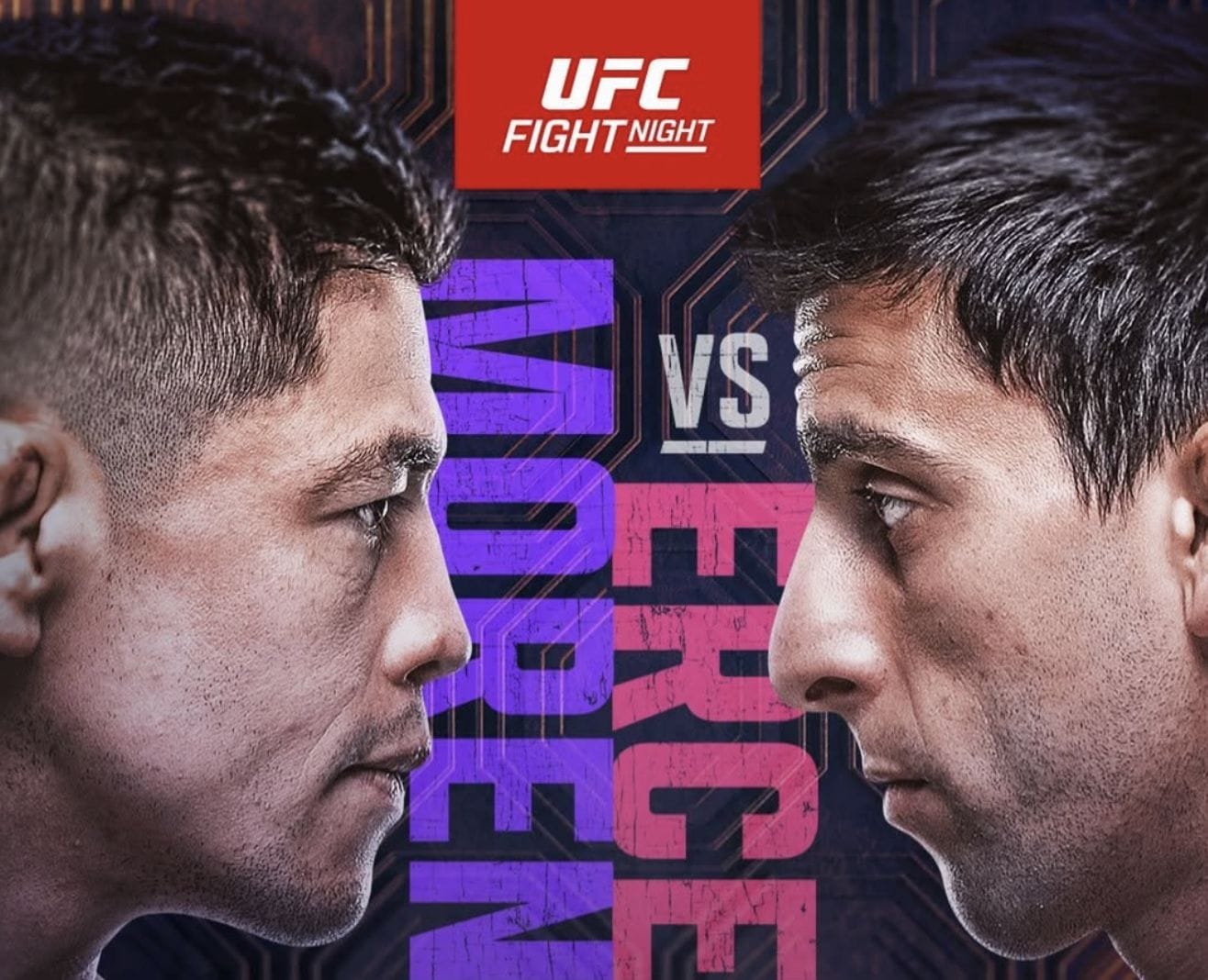 UFC Fights Tonight: UFC Fight Night: Moreno vs. Erceg