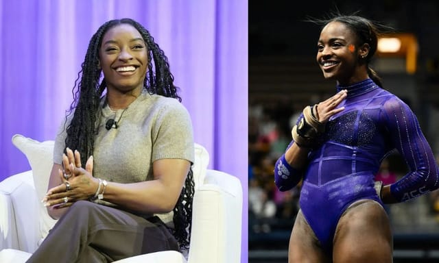 "Simone Biles knows I exist" - Clemson gymnast Brie Clark floored on ...