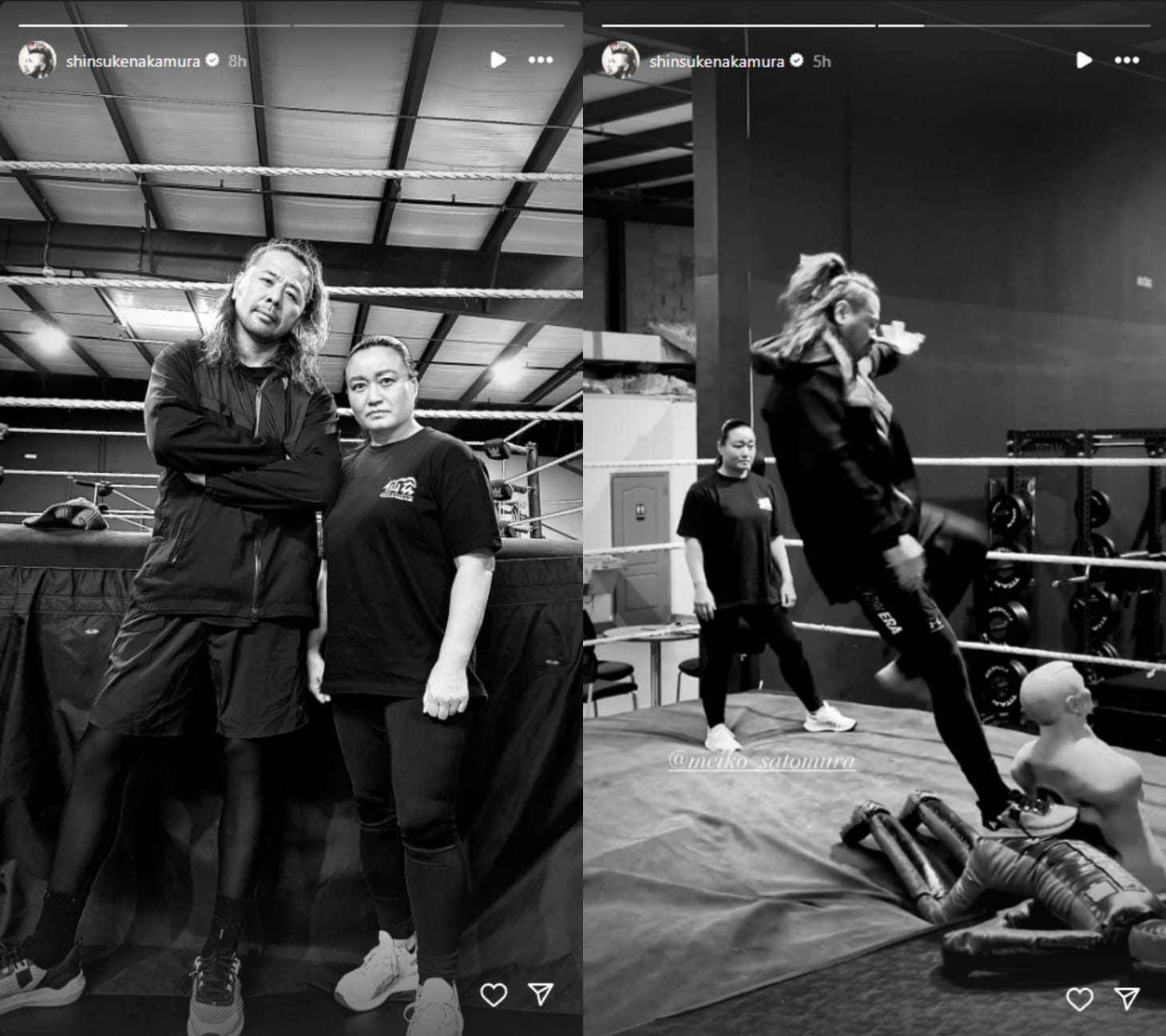 Shinsuke Nakamura spotted training with WWE star close to retirement ...