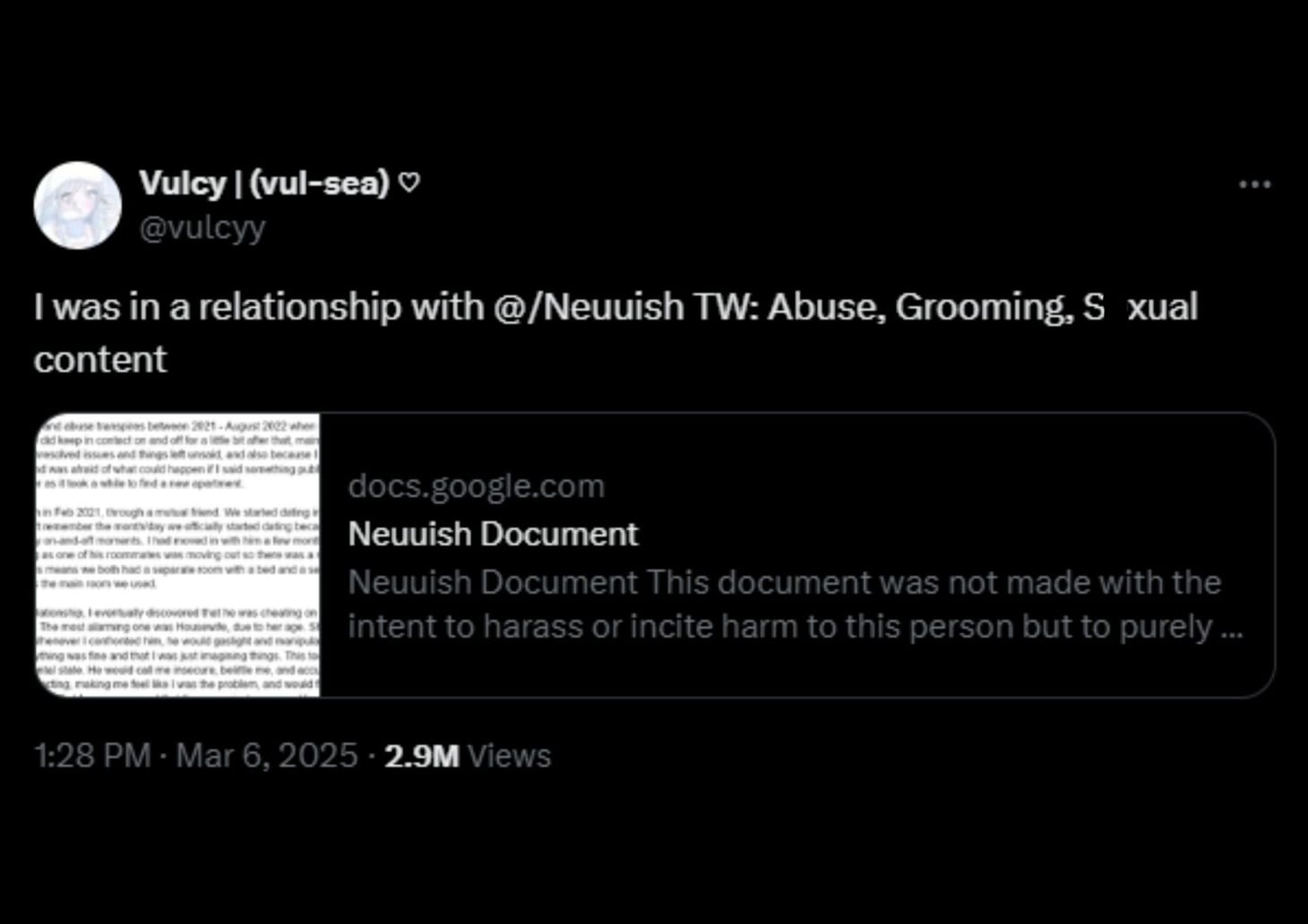 What is the controversy involving Neuuish? Grooming allegations ...