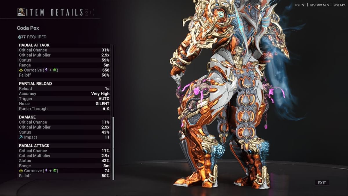 Warframe Coda weapons tier list: All Infested Lich weapons ranked