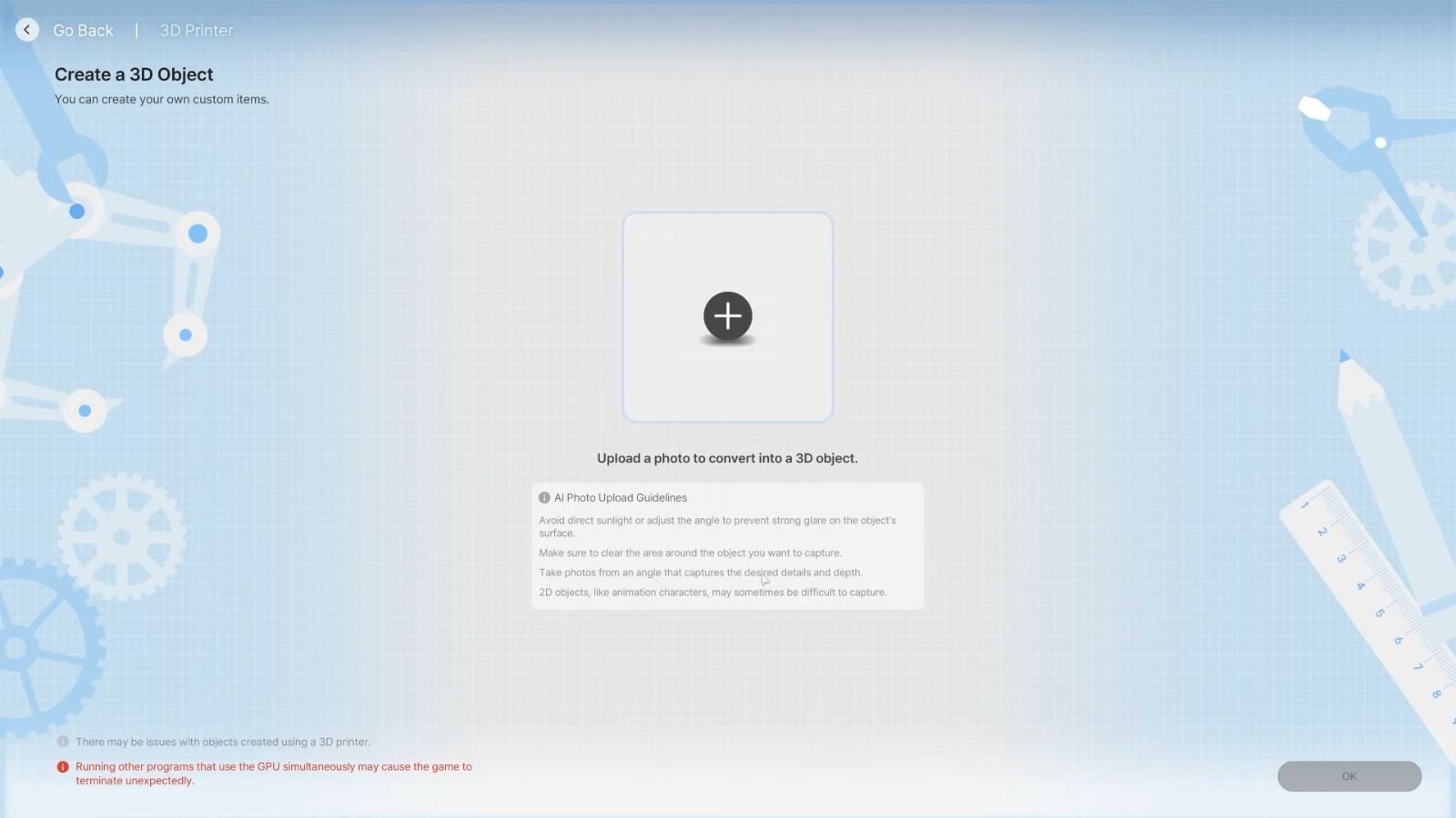 How to use the 3D Printer in Inzoi