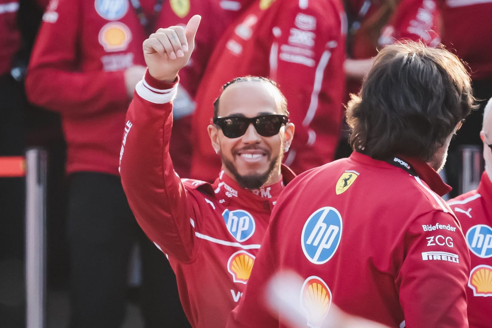 Lewis Hamilton shares 3 words that describe him the best