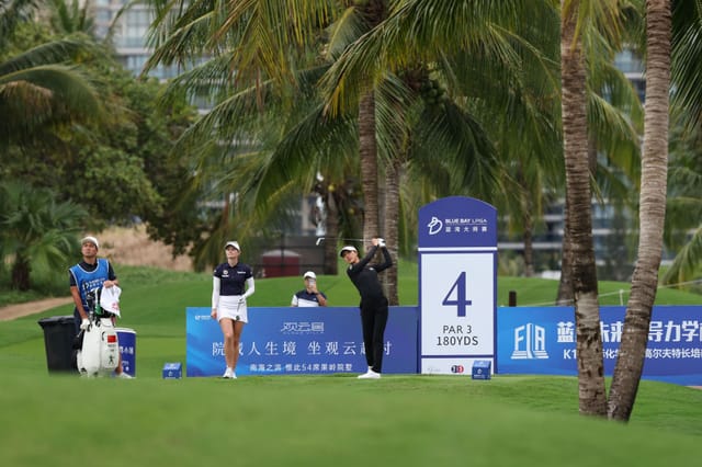 Who is leading the Blue Bay LPGA 2025 after Round 3? Leaderboard explored