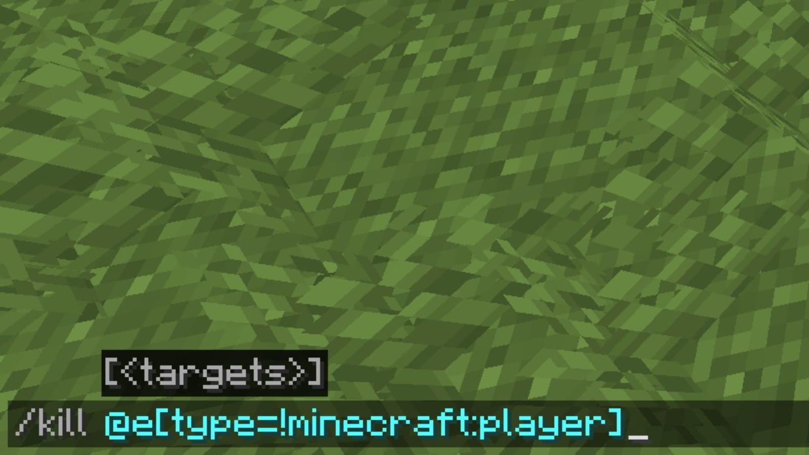 How to kill all entities in Minecraft