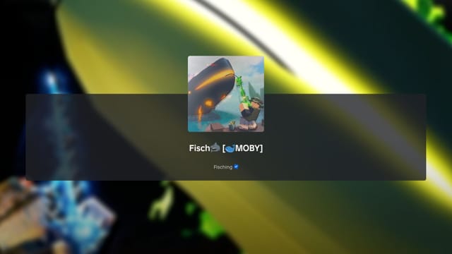 How to catch Secret Moby in Fisch