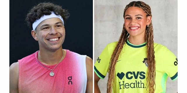 Ben Shelton and girlfriend Trinity Rodman make their relationship ...