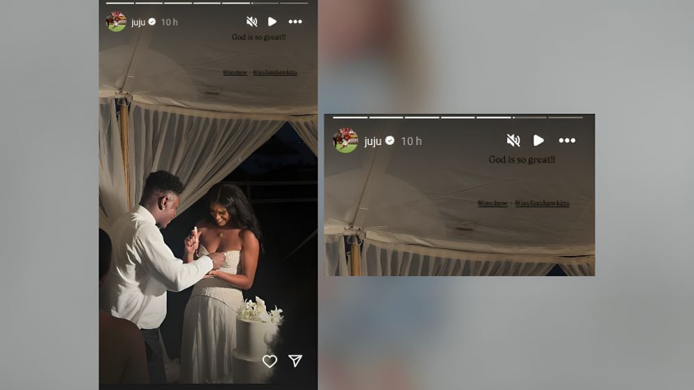 JuJu Smith-Schuster sends 4-word message as Patriots S Jaylinn Hawkins gets married to GF Jayda
